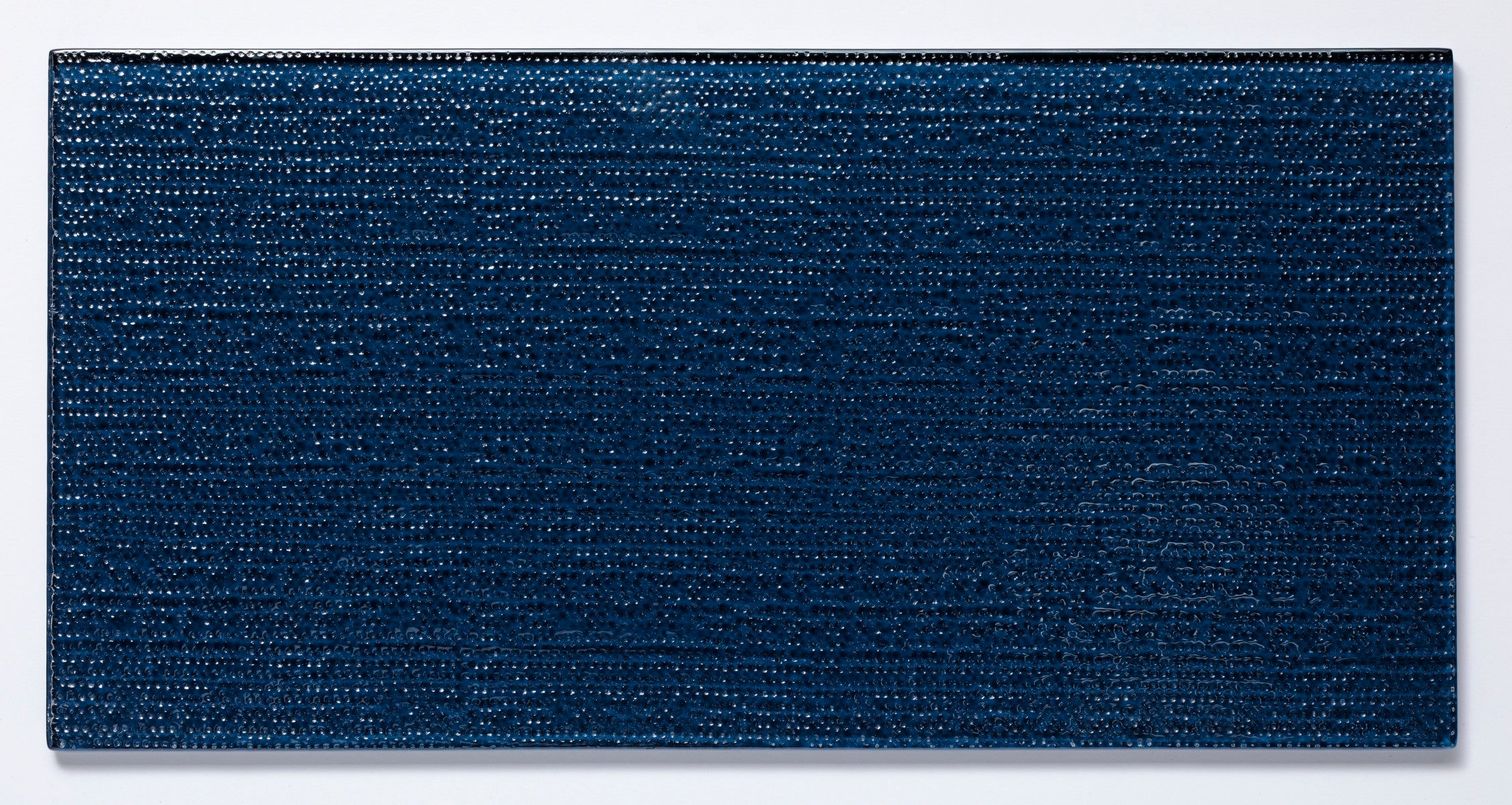 Cascade Glass Midnight 6x12 Field Tile Textured – Virginia Tile