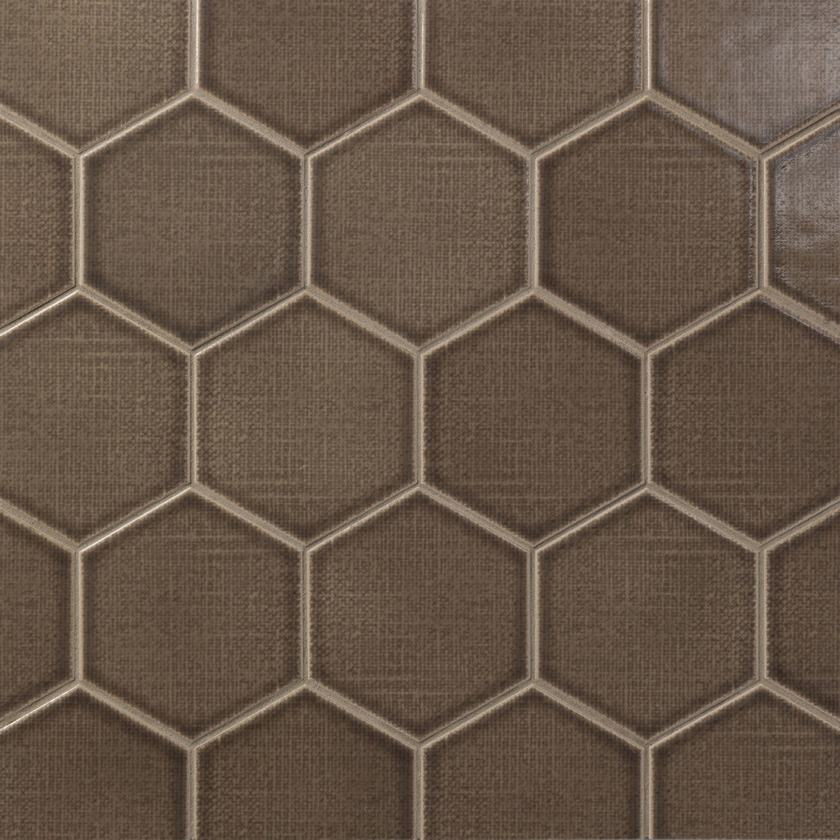 Linen Sable 4" Hexagon Field Tile – Virginia Tile